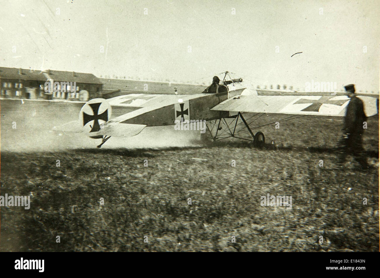 The Fokker E.I was a German fighter aircraft used during World War I ...