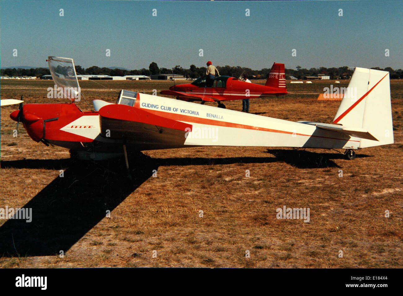 The Scheibe SF-25 Falke is a German-built motorized glider, often used ...