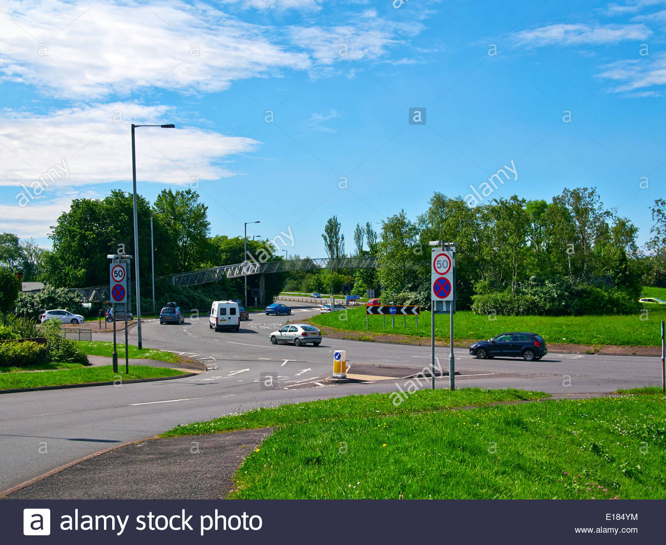 Motorway Roundabout High Resolution Stock Photography and Images - Alamy