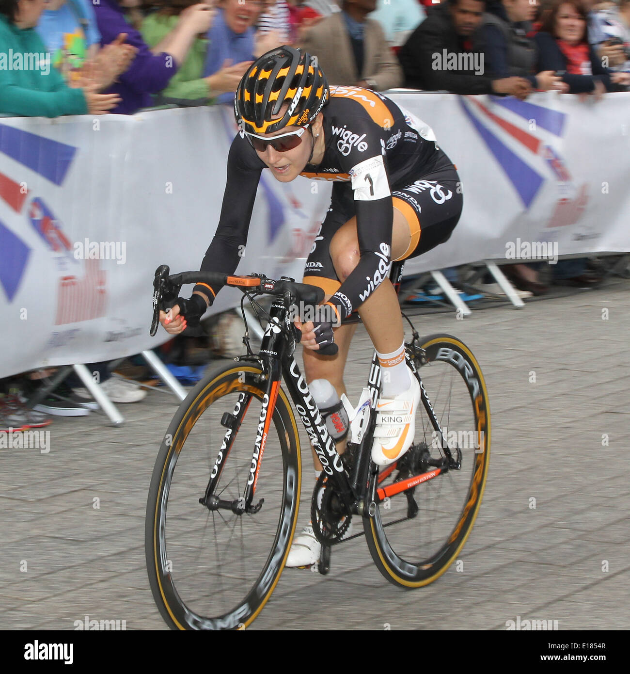 Nottingham, UK. 25th May, 2014. Danny King in action during the Womens ...