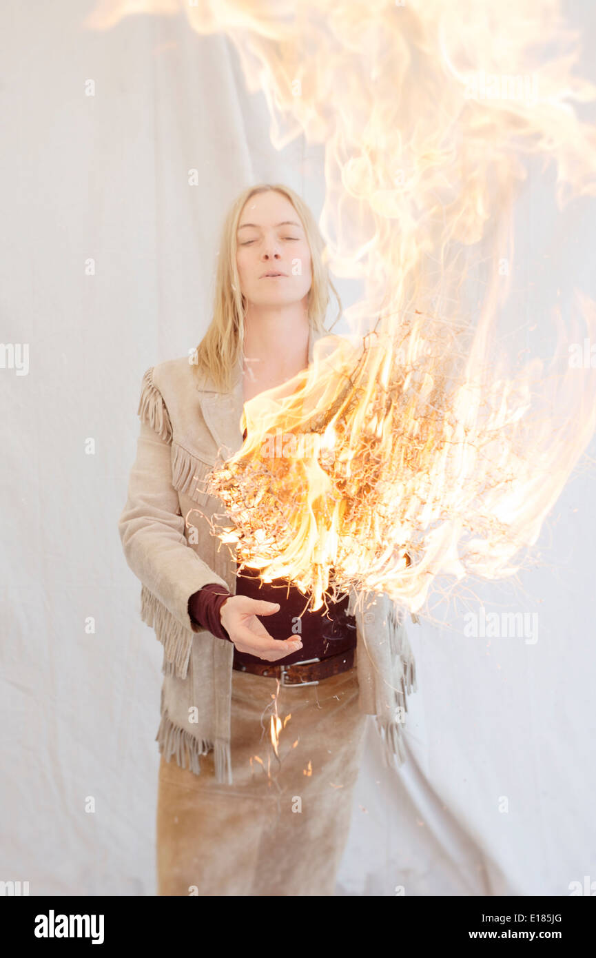 Girl With Fire Powers