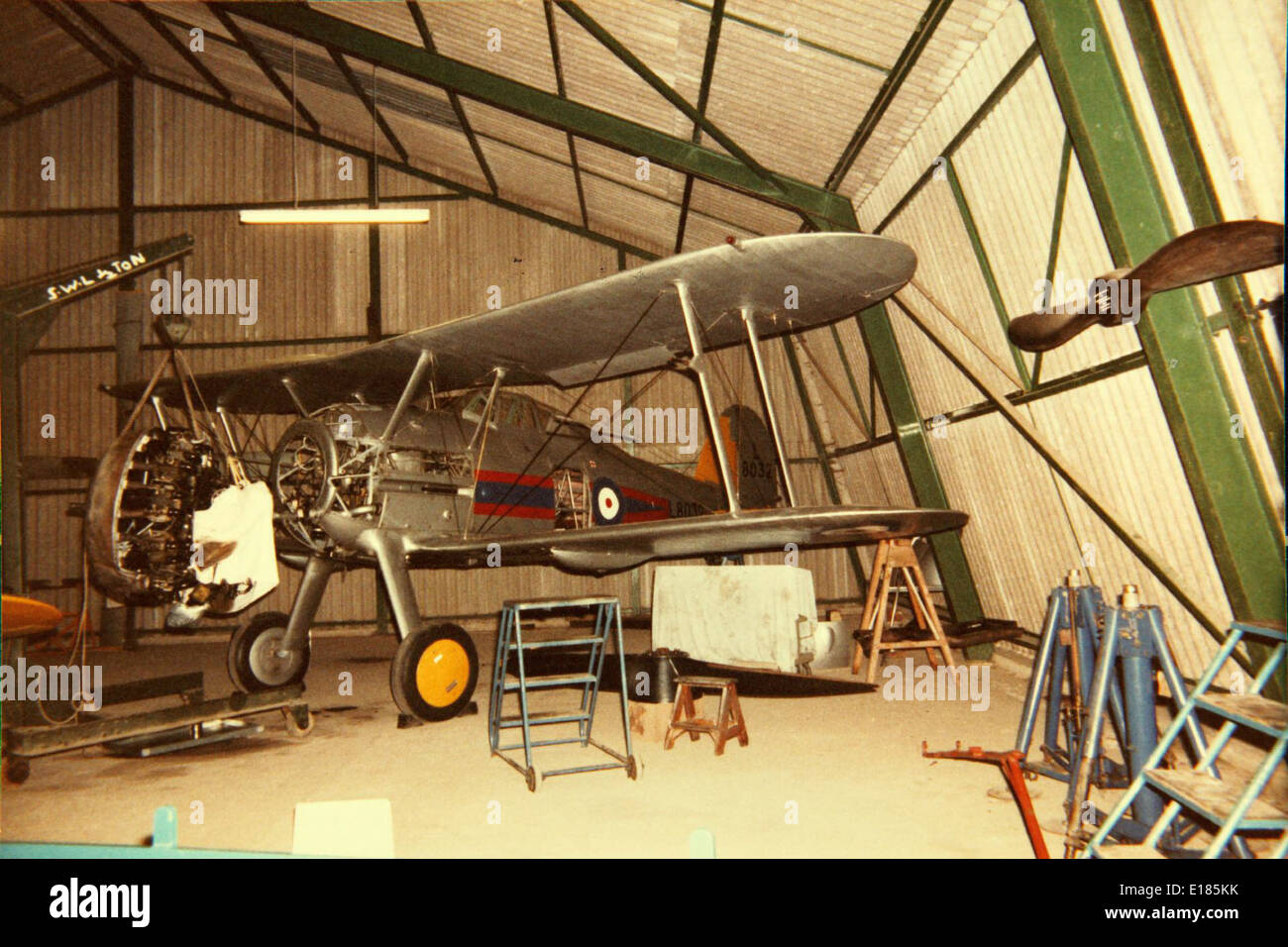The Gloster Gladiator was a British biplane fighter that served in the ...