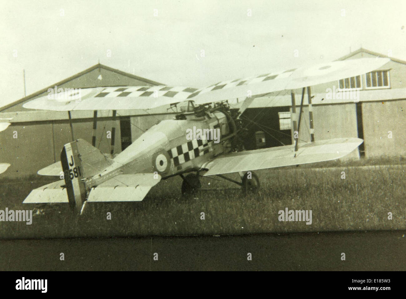 The Gloster Grebe was a British biplane fighter aircraft used during ...