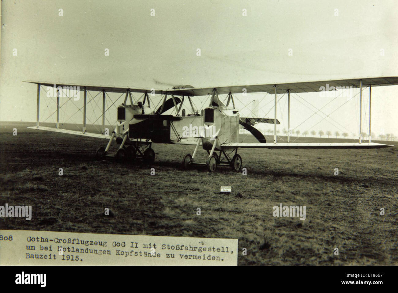 The Gotha G.II was a German bomber aircraft used during World War I ...