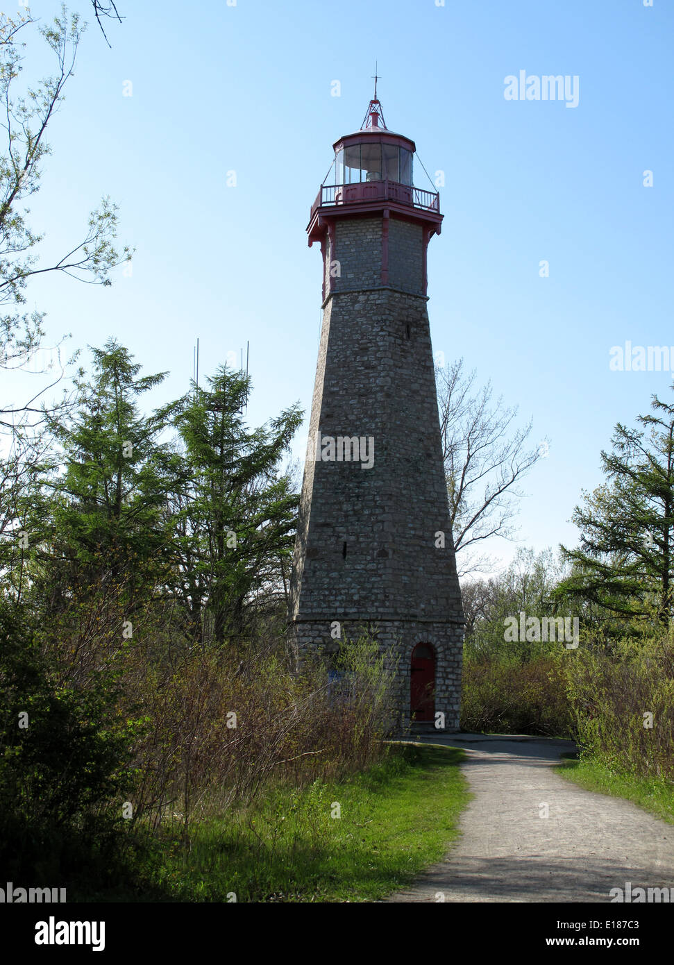 Gibraltar Point Lighthouse on the Toronto Islands Stock Photo - Alamy