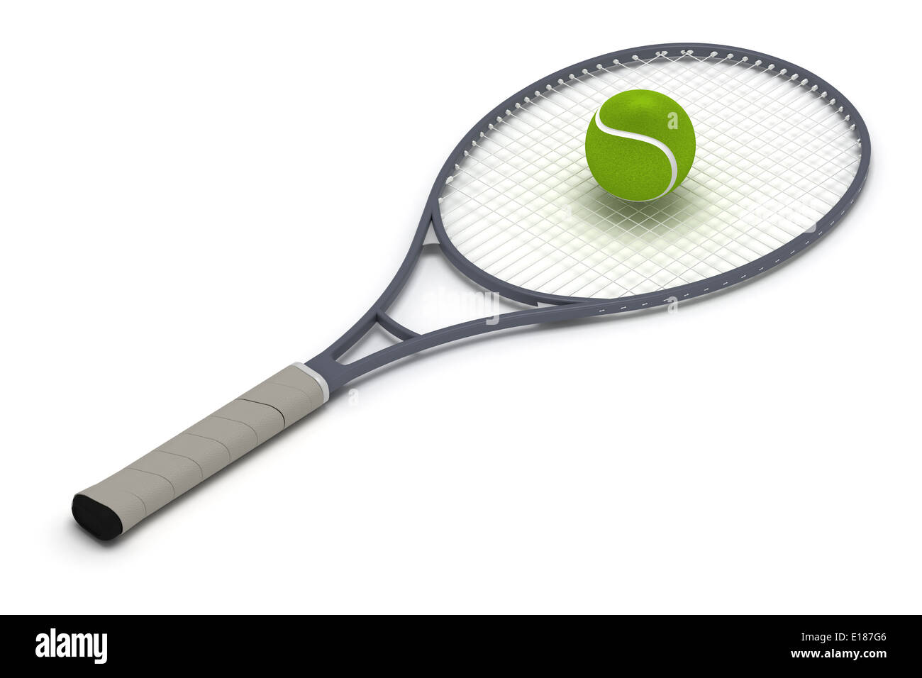 Tennis equipment Cut Out Stock Images & Pictures - Alamy
