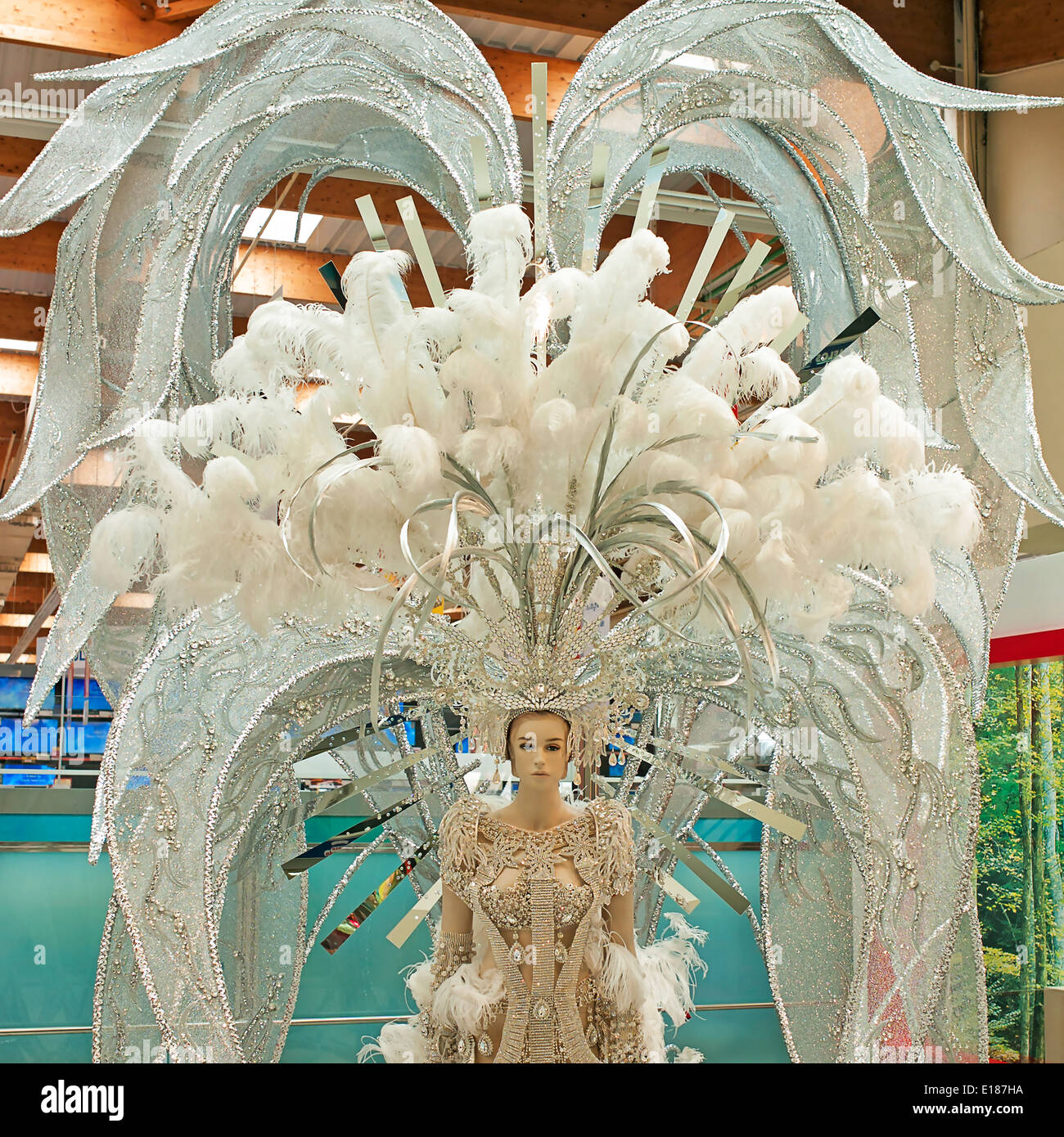 -Typical Dresses in Carnival 2014- Canary Island (Spain Stock Photo - Alamy
