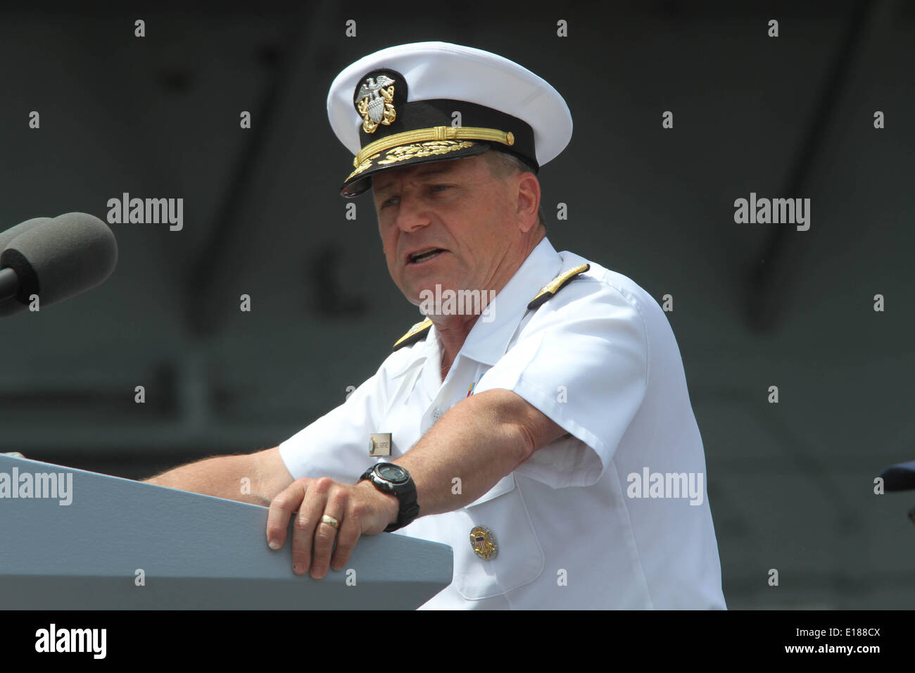 New York, New York, USA. 26th May, 2014. Intrepid Sea, Air & Space ...