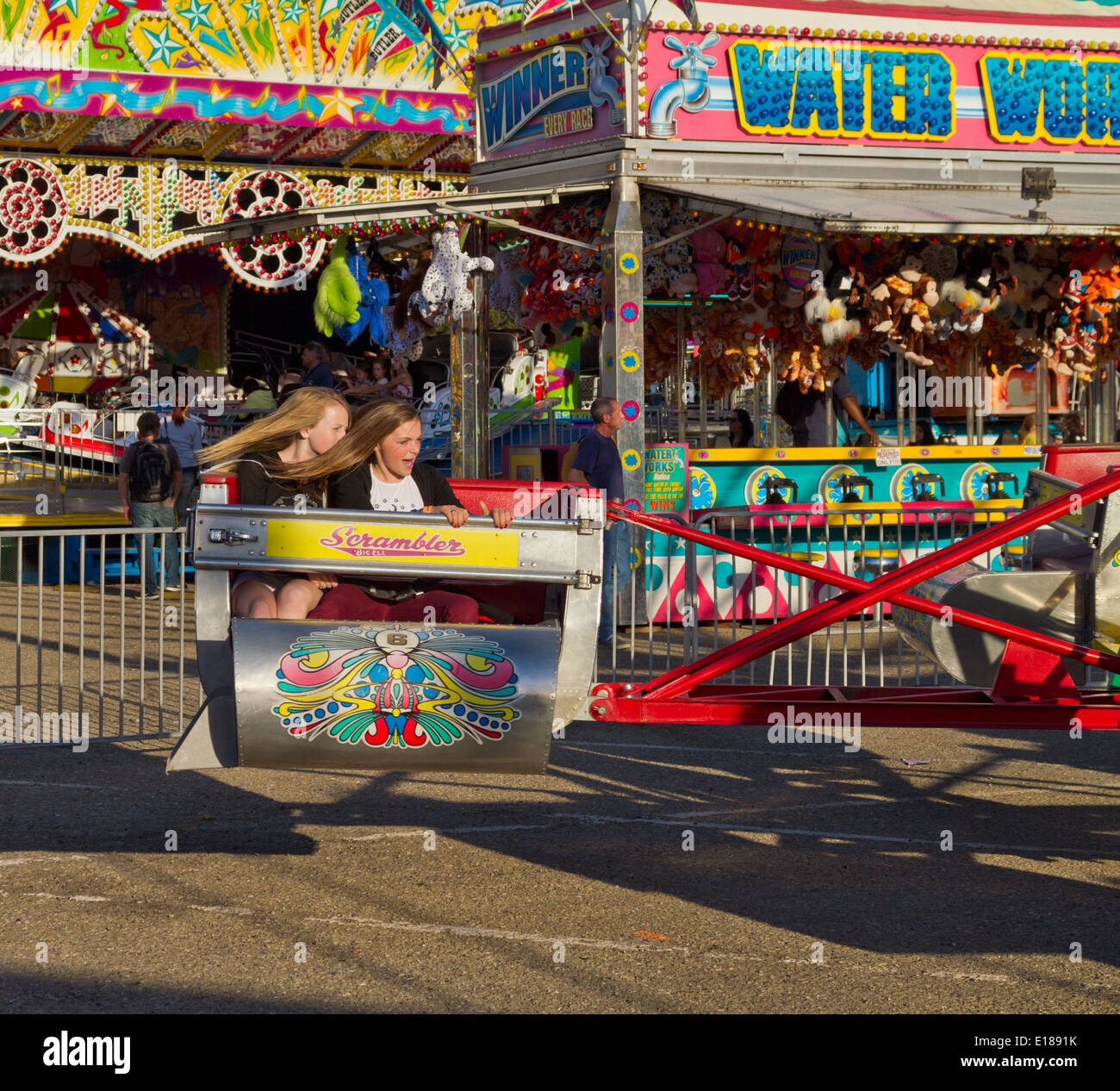 Girls with fair hair hi-res stock photography and images - Alamy