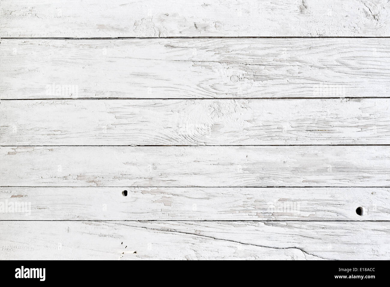 White wood planks texture as natural background Stock Photo - Alamy
