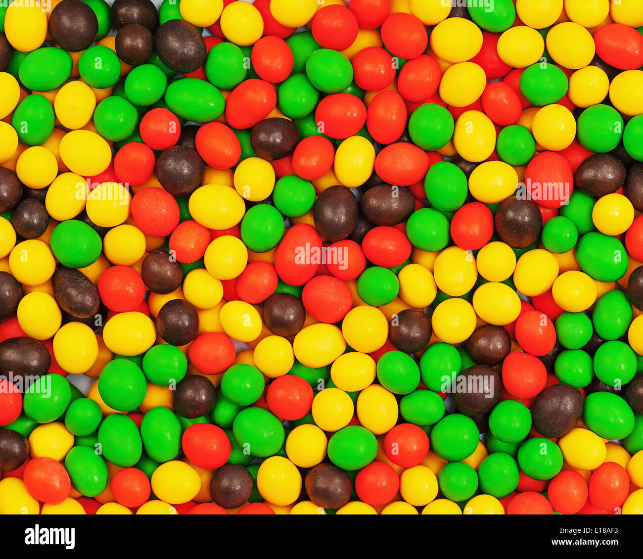 Multi colored candies. Decoration background. Closeup Stock Photo - Alamy