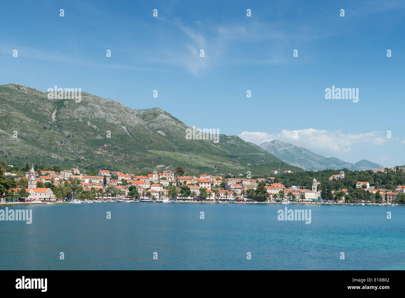 The Waterfront, Cavtat, Croatia, Europe Stock Photo - Alamy
