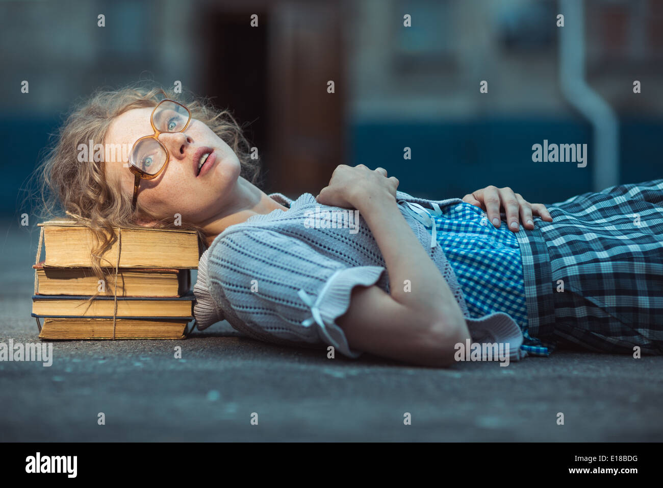 Crazy girl hi-res stock photography and images - Alamy