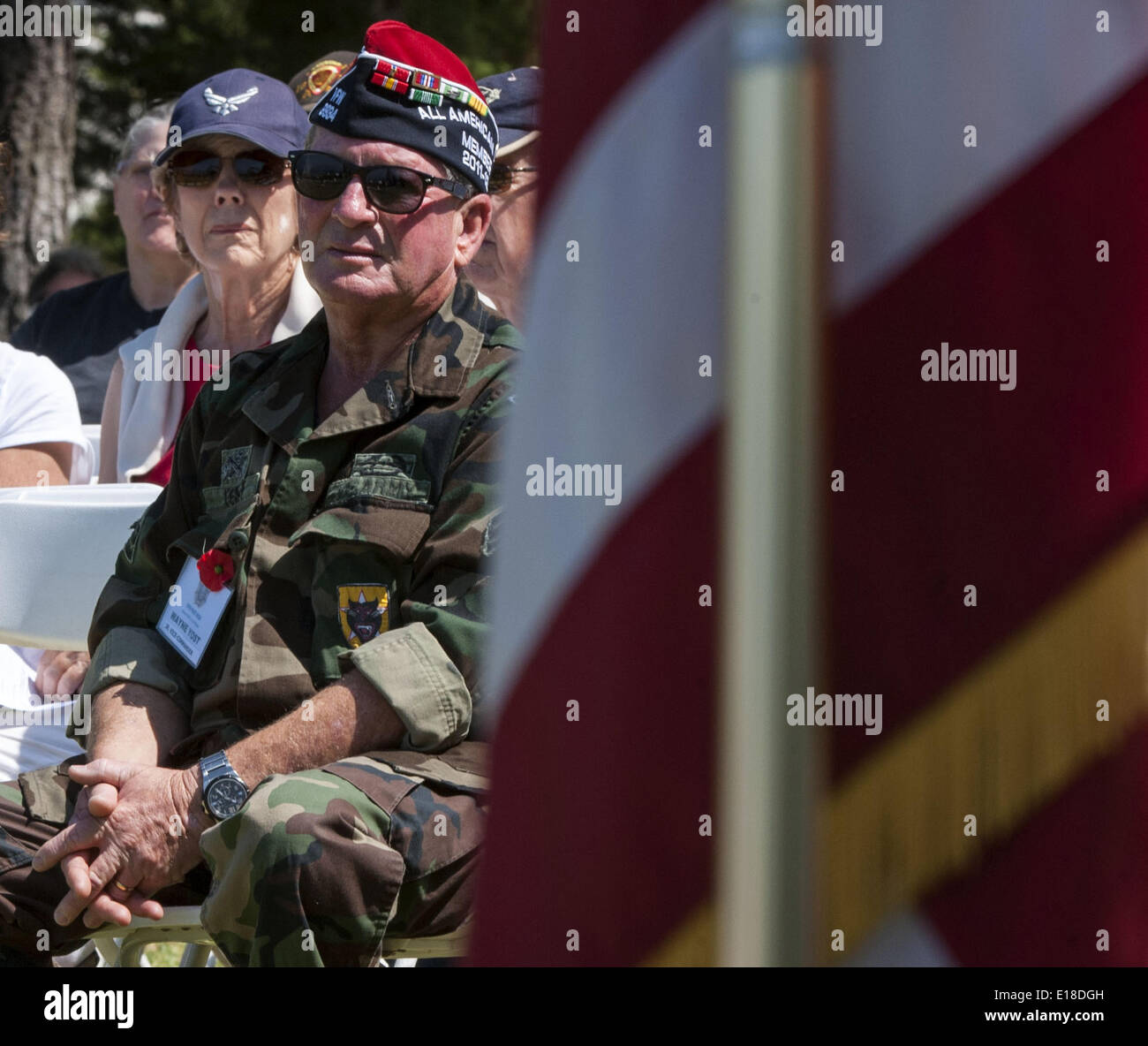 Dana Point, California, USA. 26th May, 2014. US Army Veteran WAYNE YOST ...