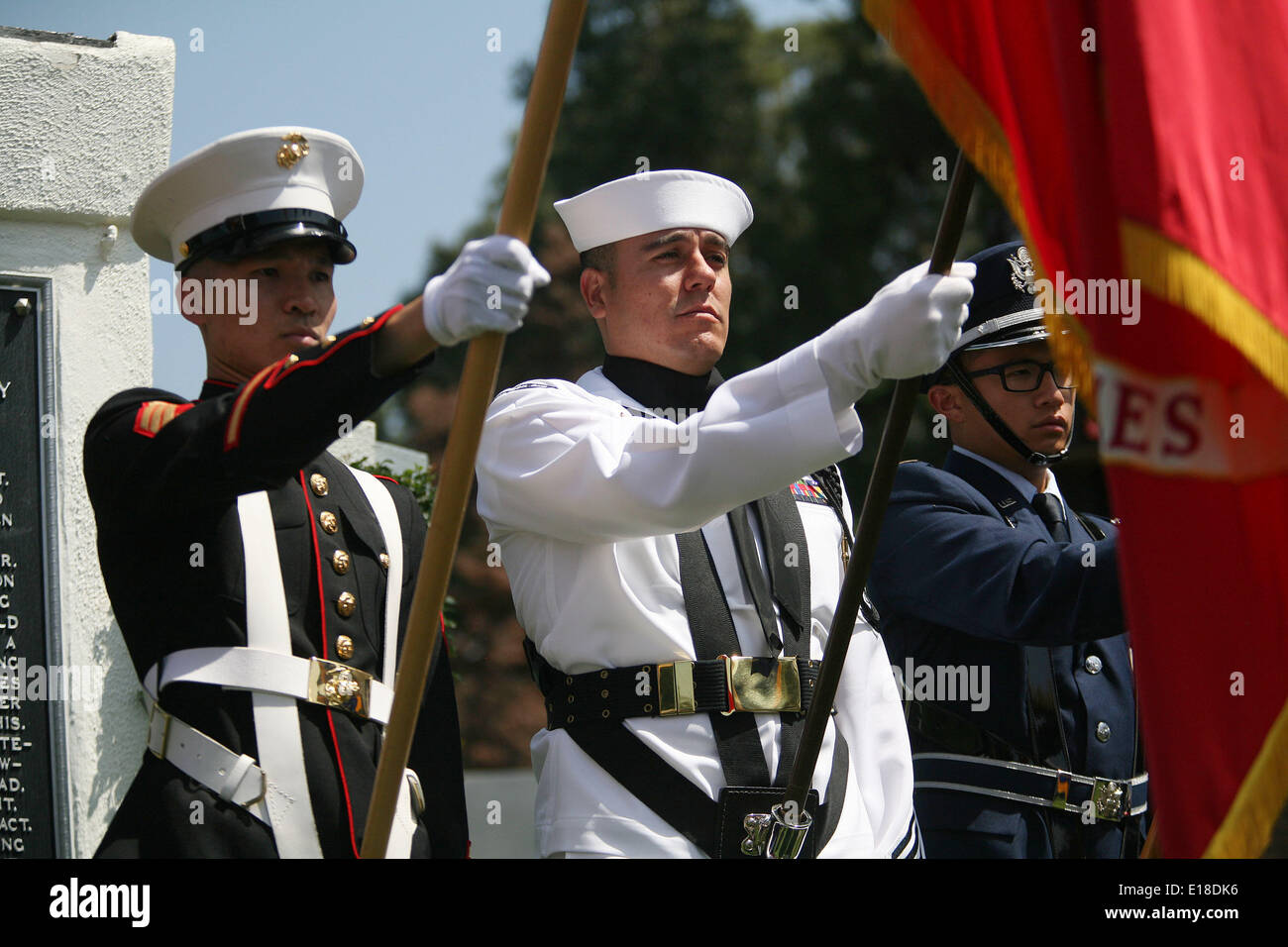 Joint service color guard hi-res stock photography and images - Alamy