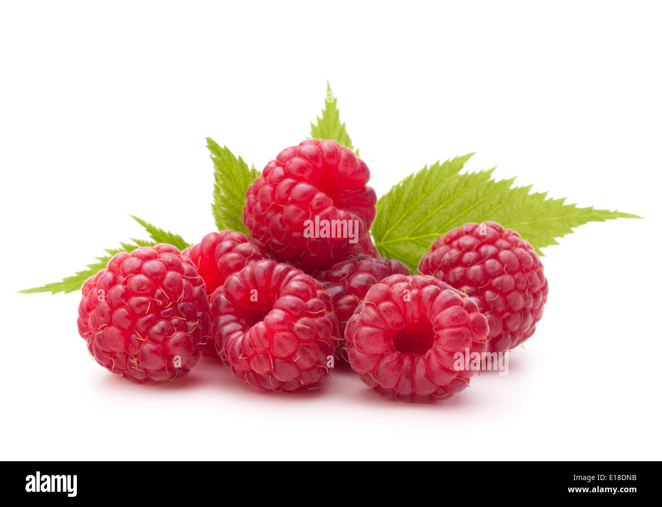 Sweet raspberry isolated on white background cutout Stock Photo - Alamy