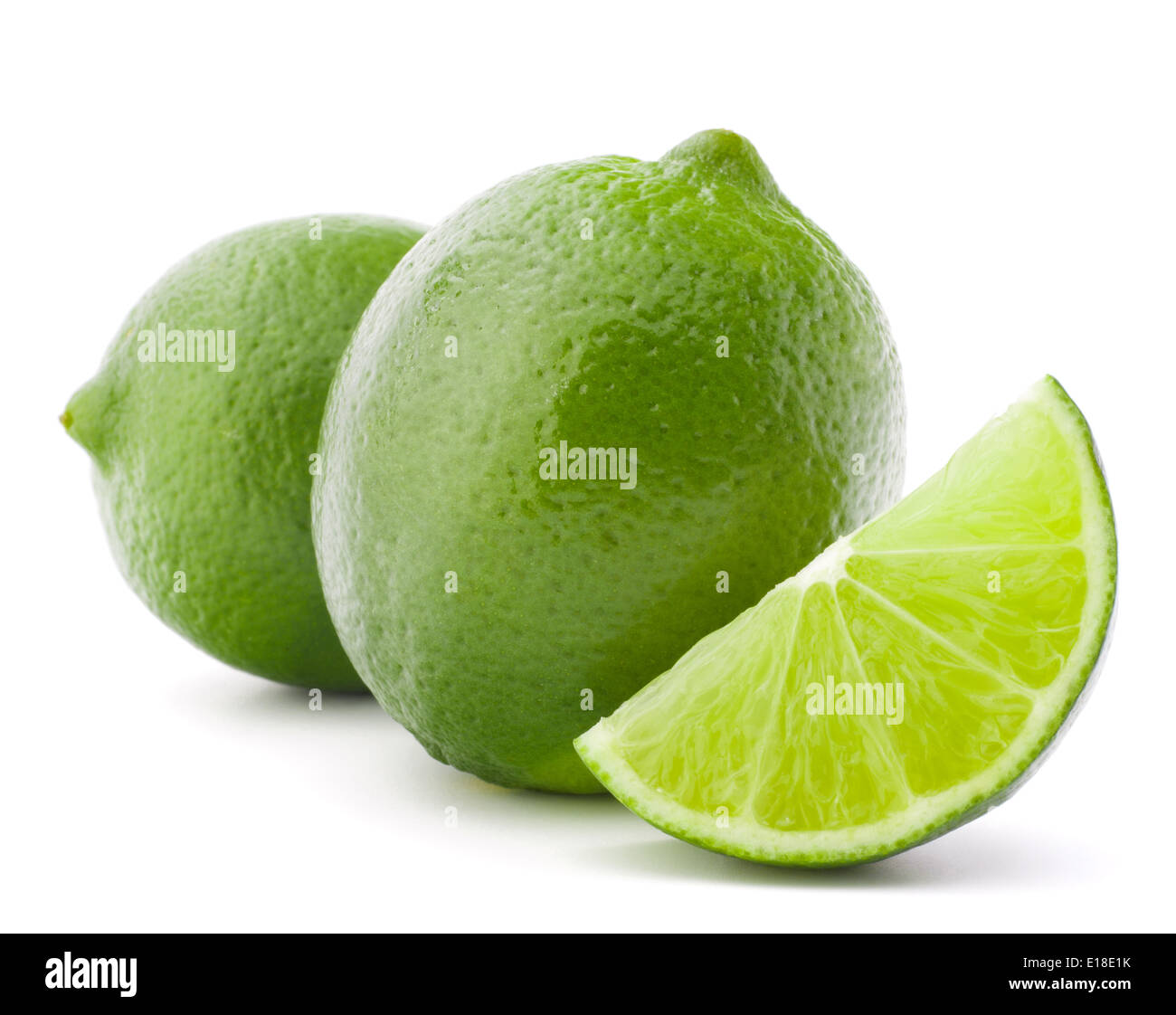 Citrus lime fruit isolated on white background cutout Stock Photo - Alamy