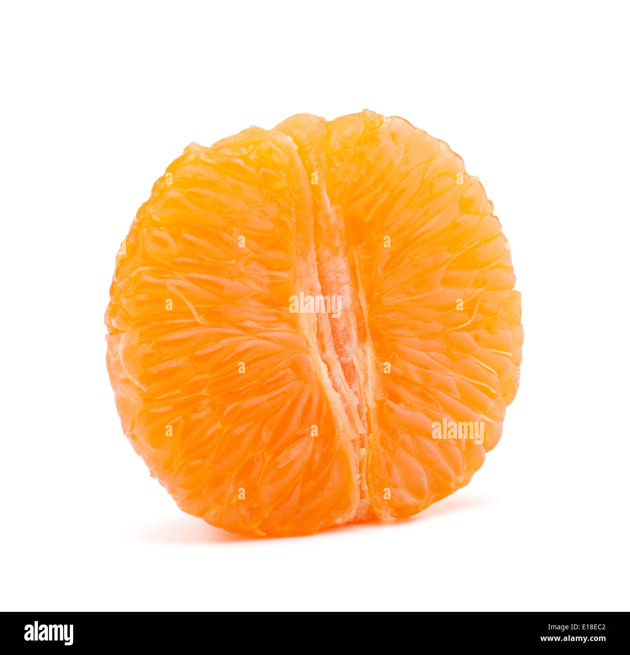 Whole half mandarin orange reflection hi-res stock photography and ...