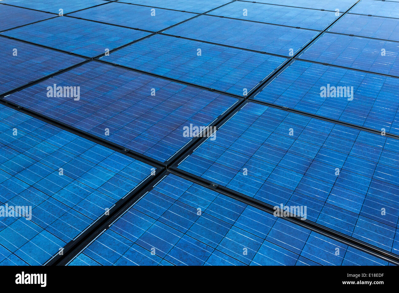 photovoltaic solar panels installed on a roof Stock Photo - Alamy
