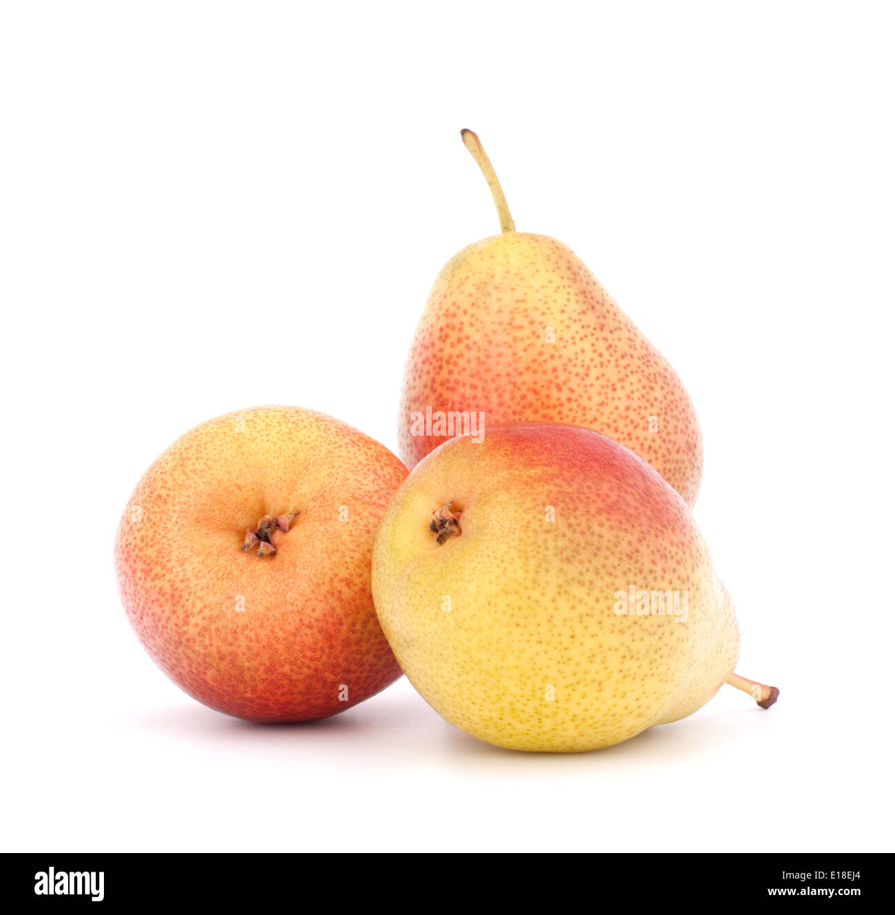 Ripe pear fruit isolated on white background cutout Stock Photo - Alamy