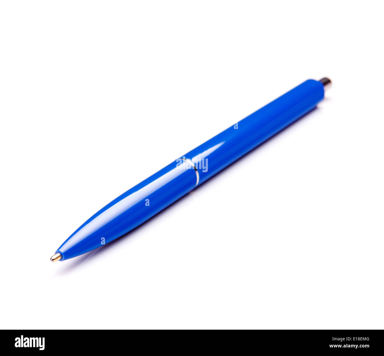 Ballpoint pen isolated on white background cutout Stock Photo - Alamy