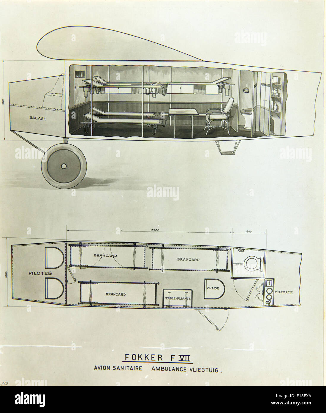 The Fokker F.VII was a series of three-engine airliners developed by ...