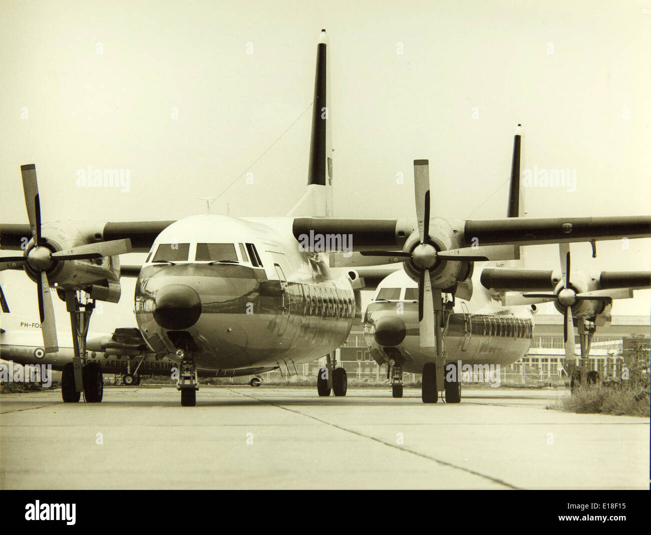 The Fokker F.XXVII was a twin-engine airliner developed by the Dutch ...