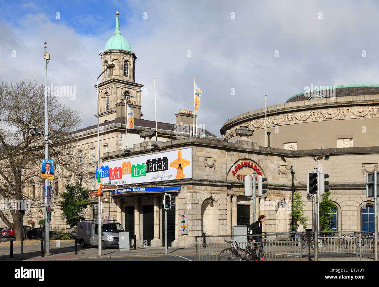Ireland, Dublin, Ambassador Theatre Stock Photo - Alamy