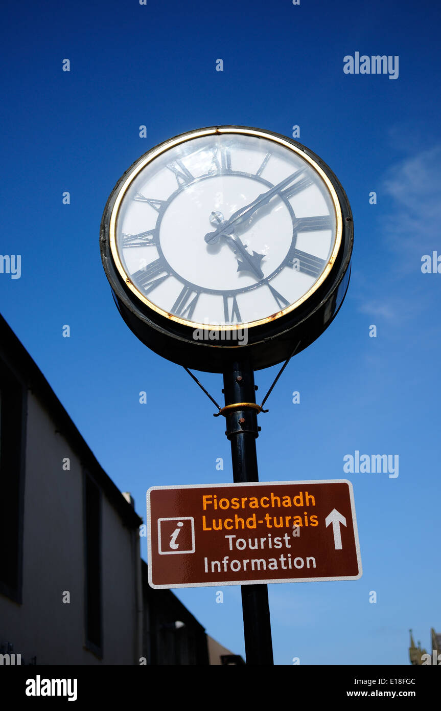 Thurso Most Northern Town Of Mainland Britain .Scotland.Town Clock ...
