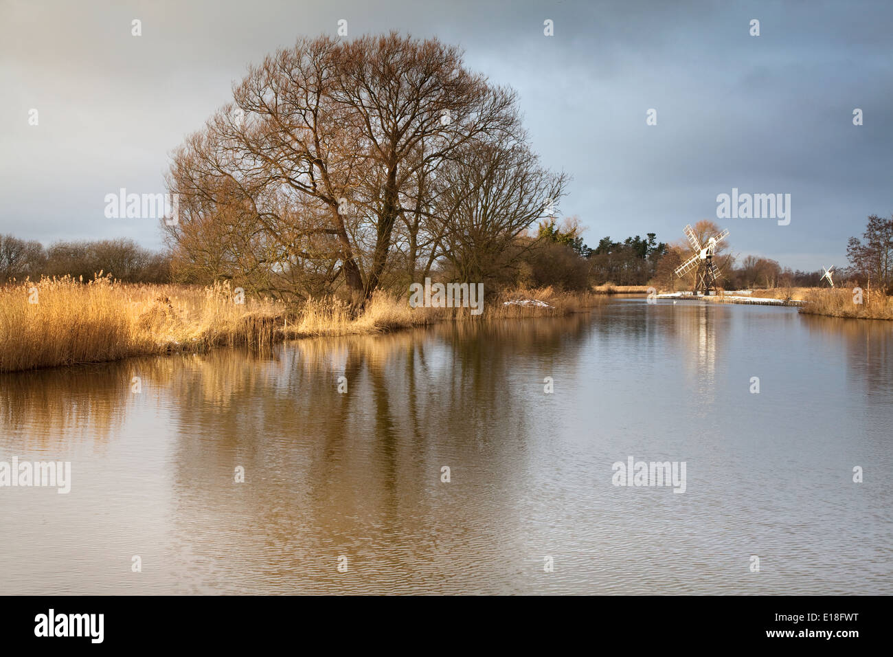 The Norfolk Broads - How Hill Ludham, with Clayrack Mill in the ...
