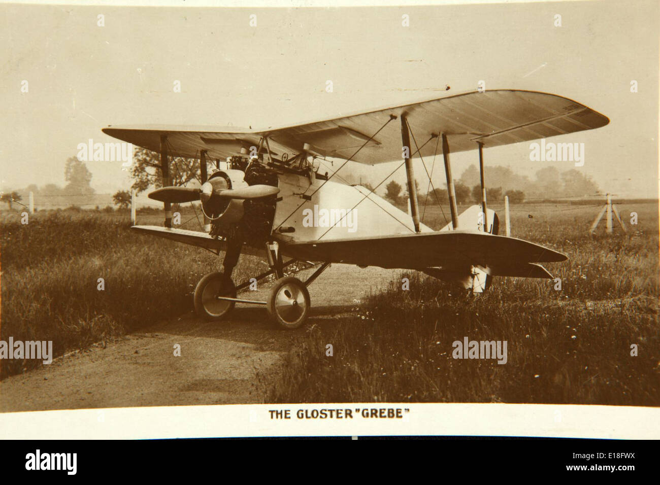 Gloster grebe hi-res stock photography and images - Alamy