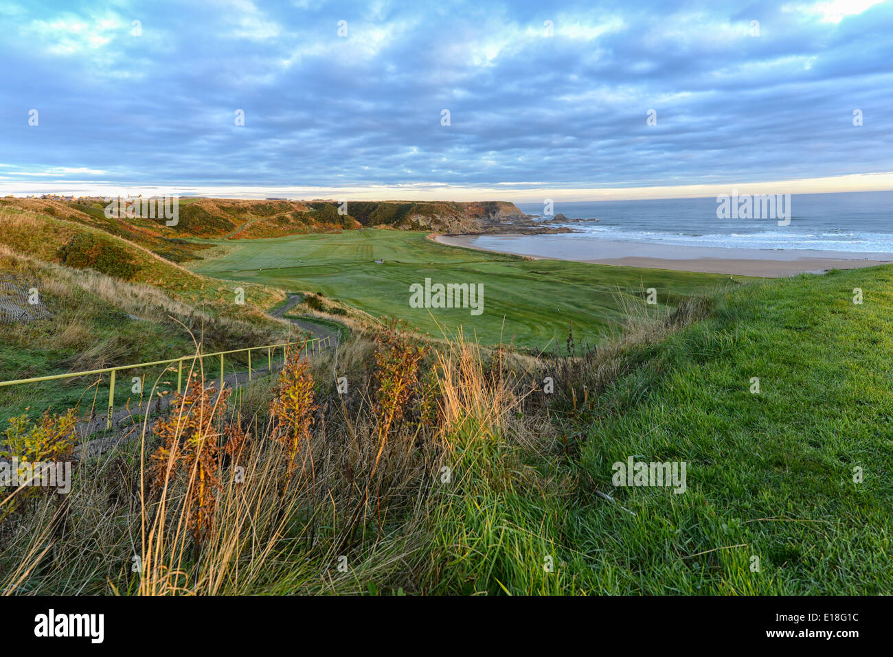 Cullen Golf Course, Scotland Stock Photo - Alamy