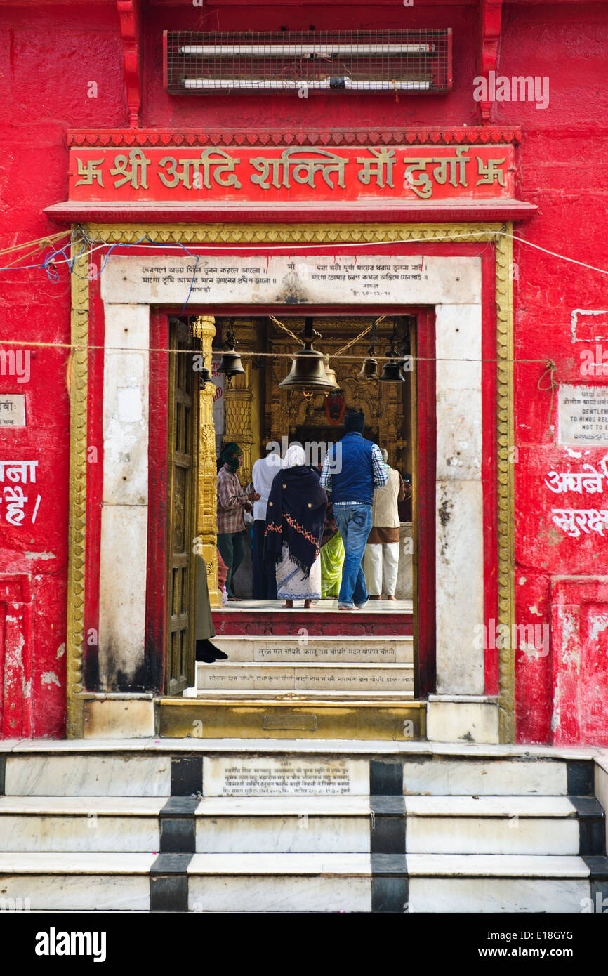 Monkey durga temple hi-res stock photography and images - Alamy