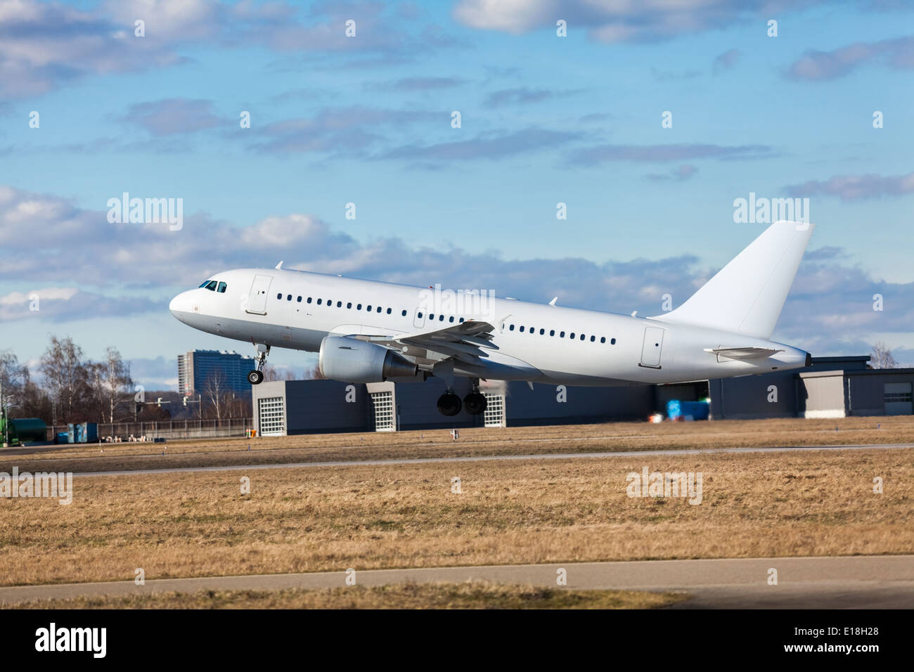 Aviation travel transport plane aeroplane lift off lifting off hi-res ...