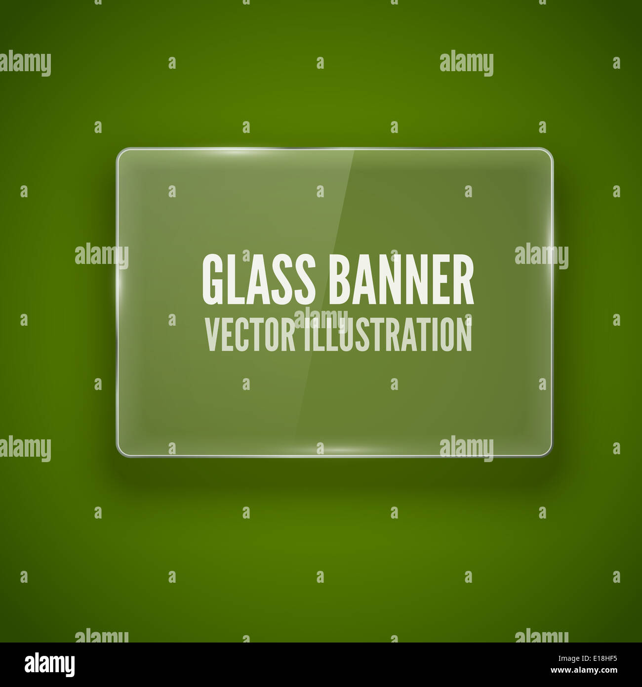 Glass framework. Vector illustration Stock Photo - Alamy