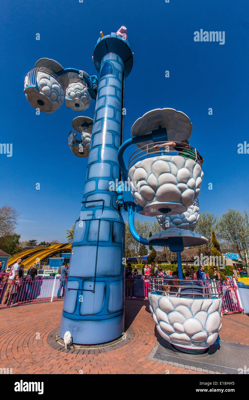 Windy Castle ride at Peppa Pig world, Paultons Park, Romsey ...