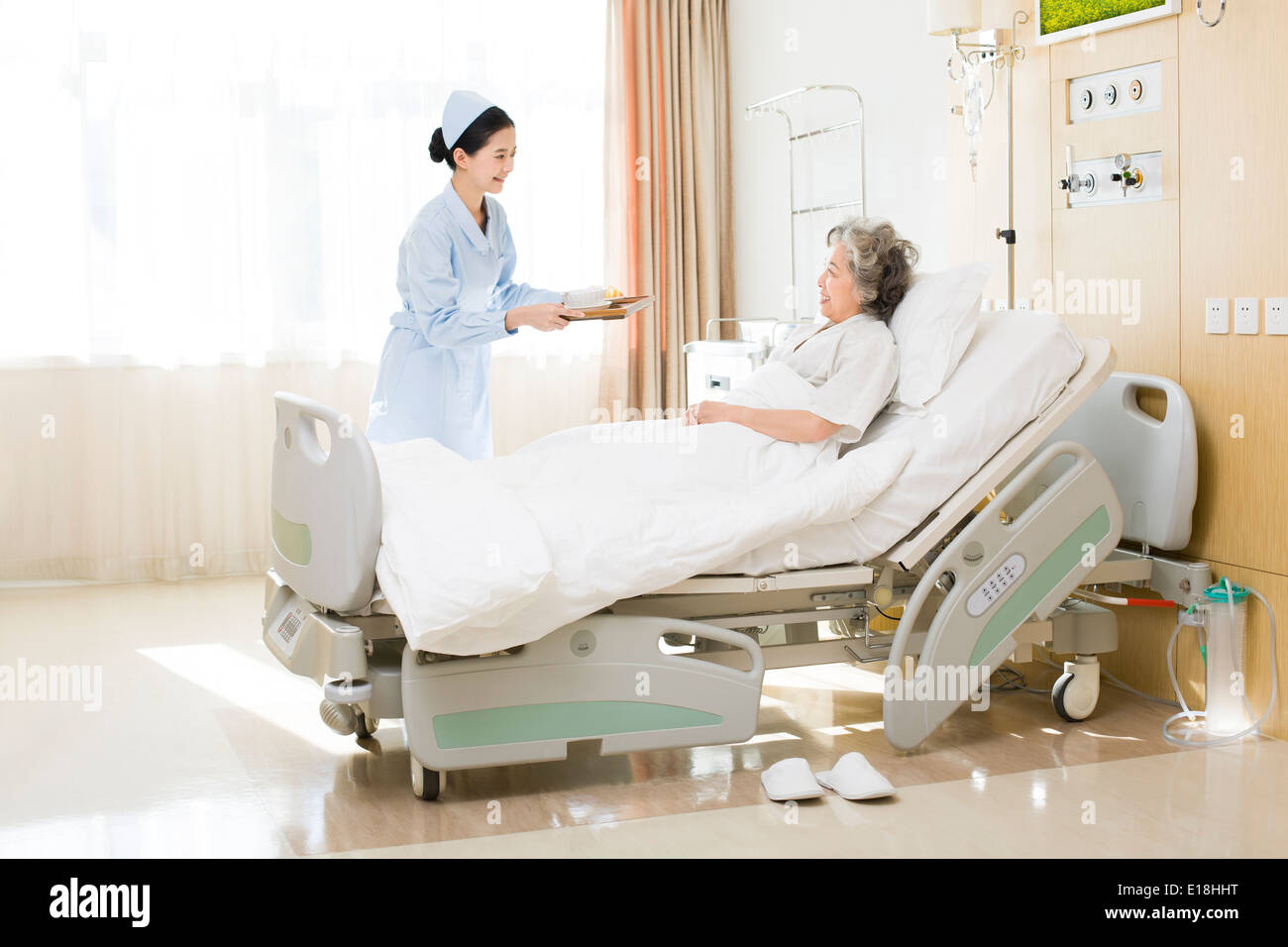 Patient food drip hi-res stock photography and images - Alamy