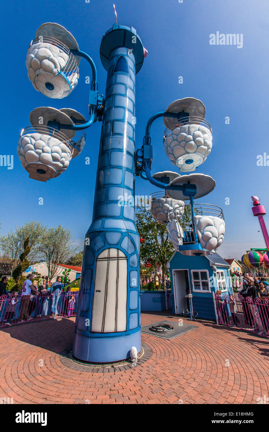 Windy Castle ride at Peppa Pig world, Paultons Park, Romsey ...