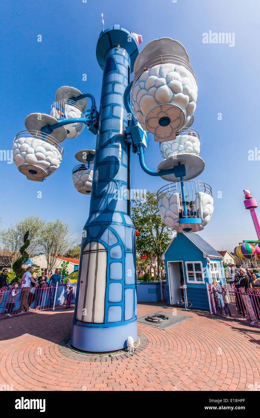 Windy Castle ride at Peppa Pig world, Paultons Park, Romsey ...