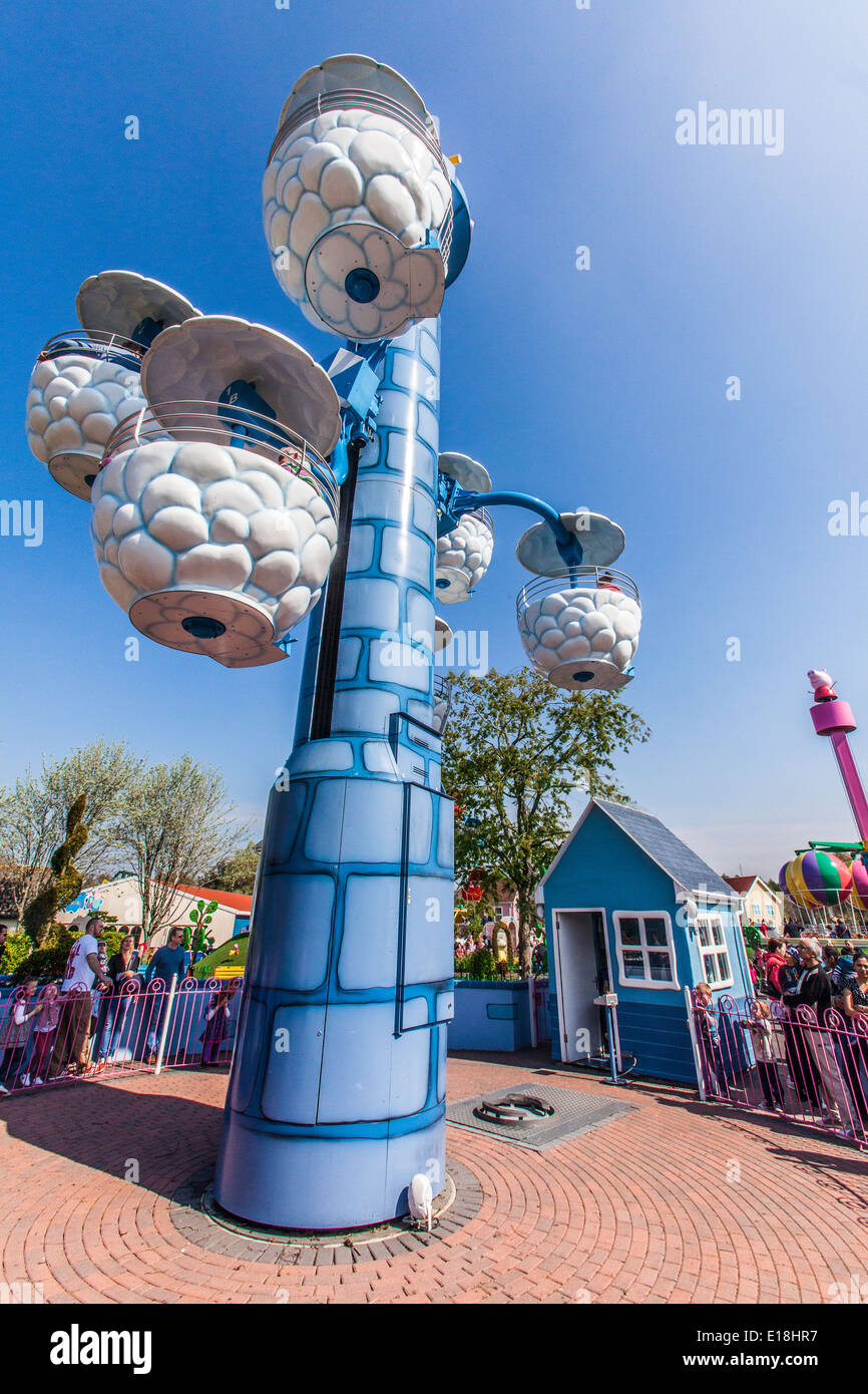 Windy Castle ride at Peppa Pig world, Paultons Park, Romsey ...