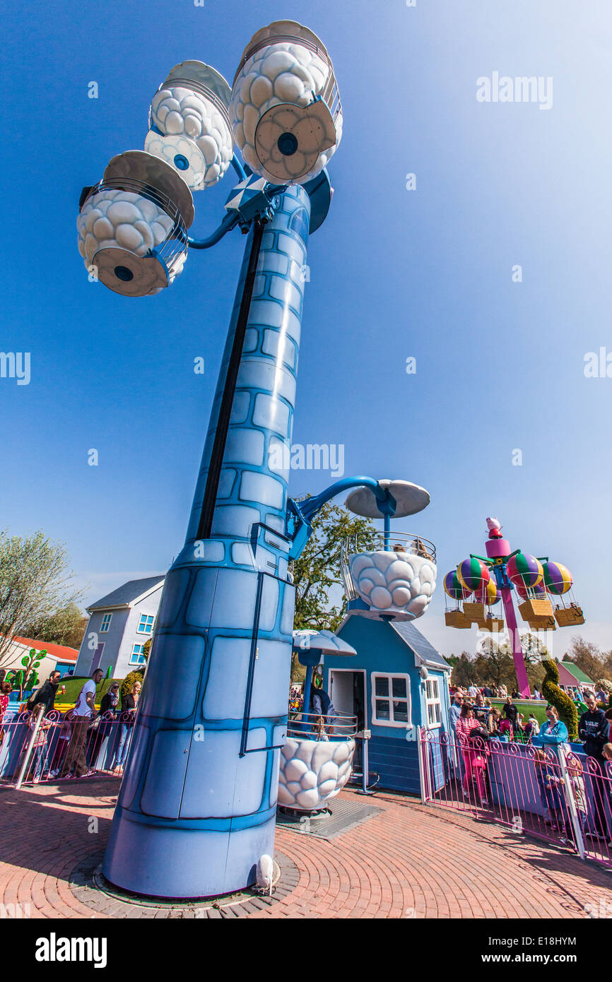 Windy Castle ride at Peppa Pig world, Paultons Park, Romsey ...