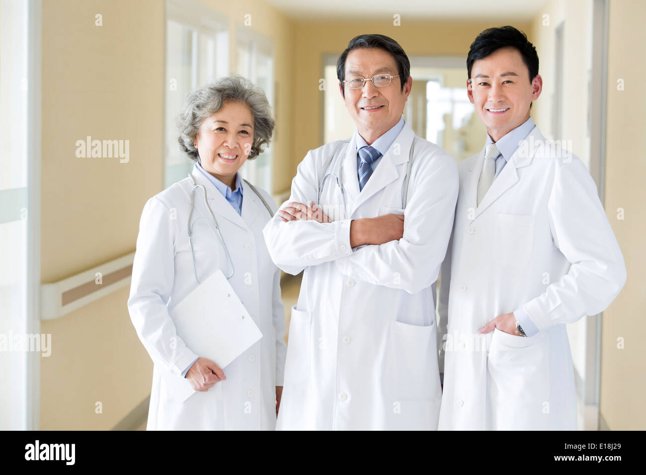 Portrait of medical team Stock Photo - Alamy