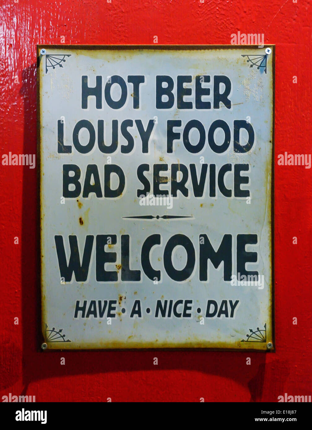 Humorous pub sign hi-res stock photography and images - Alamy