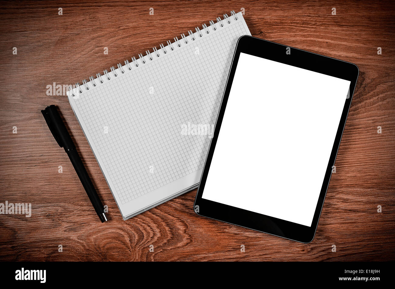 Tablet with an empty screen for your text or image Stock Photo - Alamy