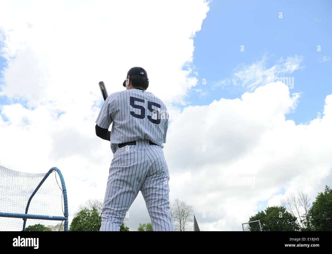 Cooperstown, New York, USA. 24th May, 2014. Hideki Matsui (Yankees) MLB ...
