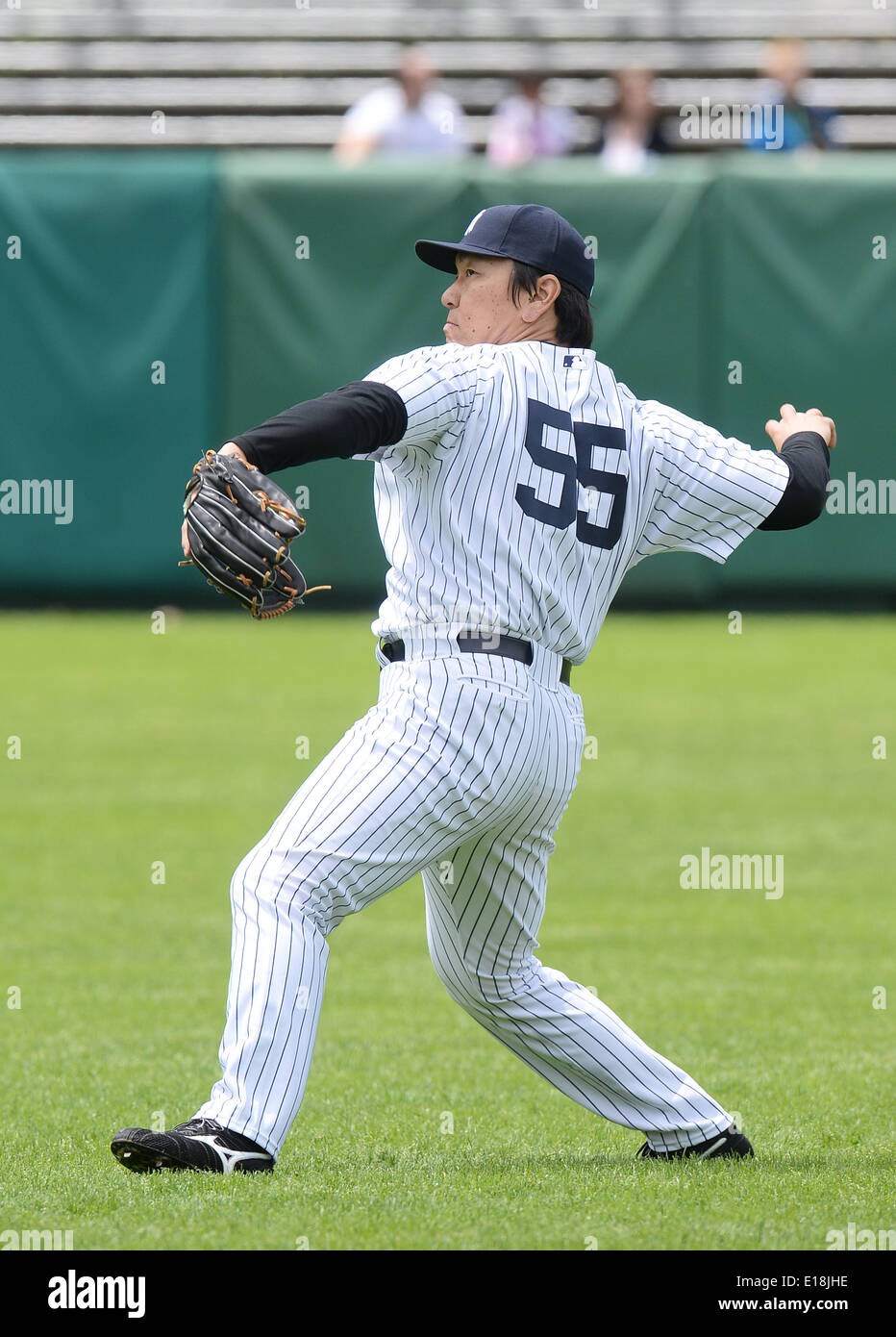 Cooperstown, New York, USA. 24th May, 2014. Hideki Matsui (Yankees) MLB ...