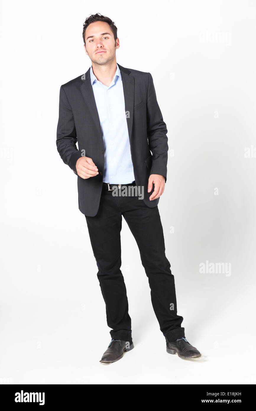 Male model side on hi-res stock photography and images - Alamy
