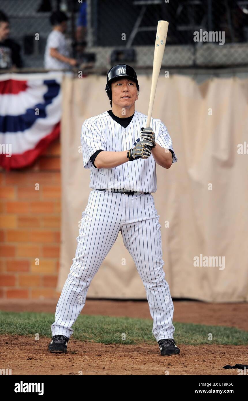 Cooperstown, New York, USA. 24th May, 2014. Hideki Matsui (Yankees) MLB ...