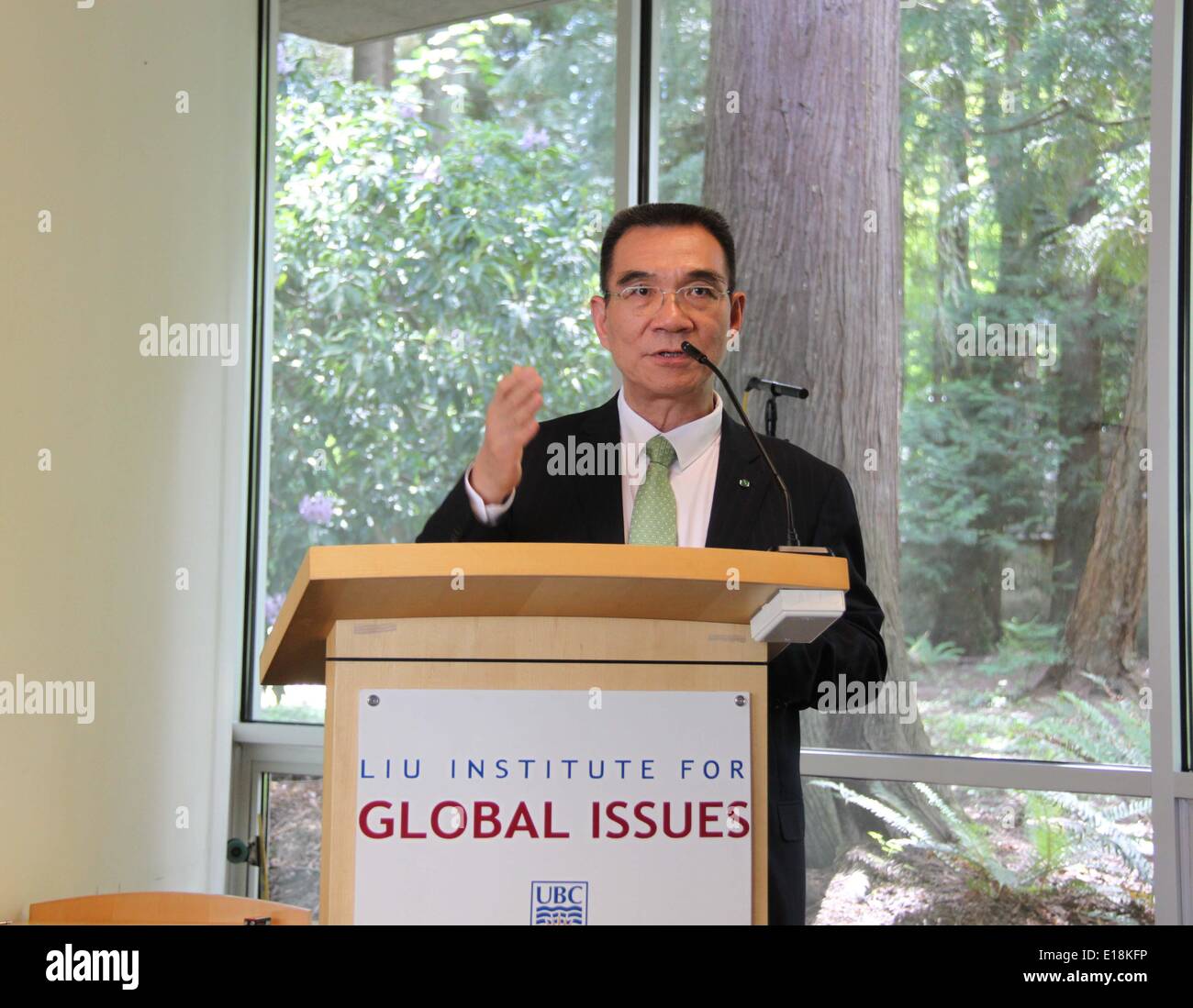 Vancouver, Canada. 26th May, 2014. Chinese economist and professor of ...