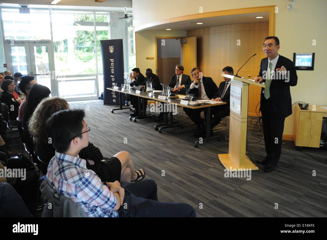 Vancouver, Canada. 26th May, 2014. Chinese economist and professor of ...